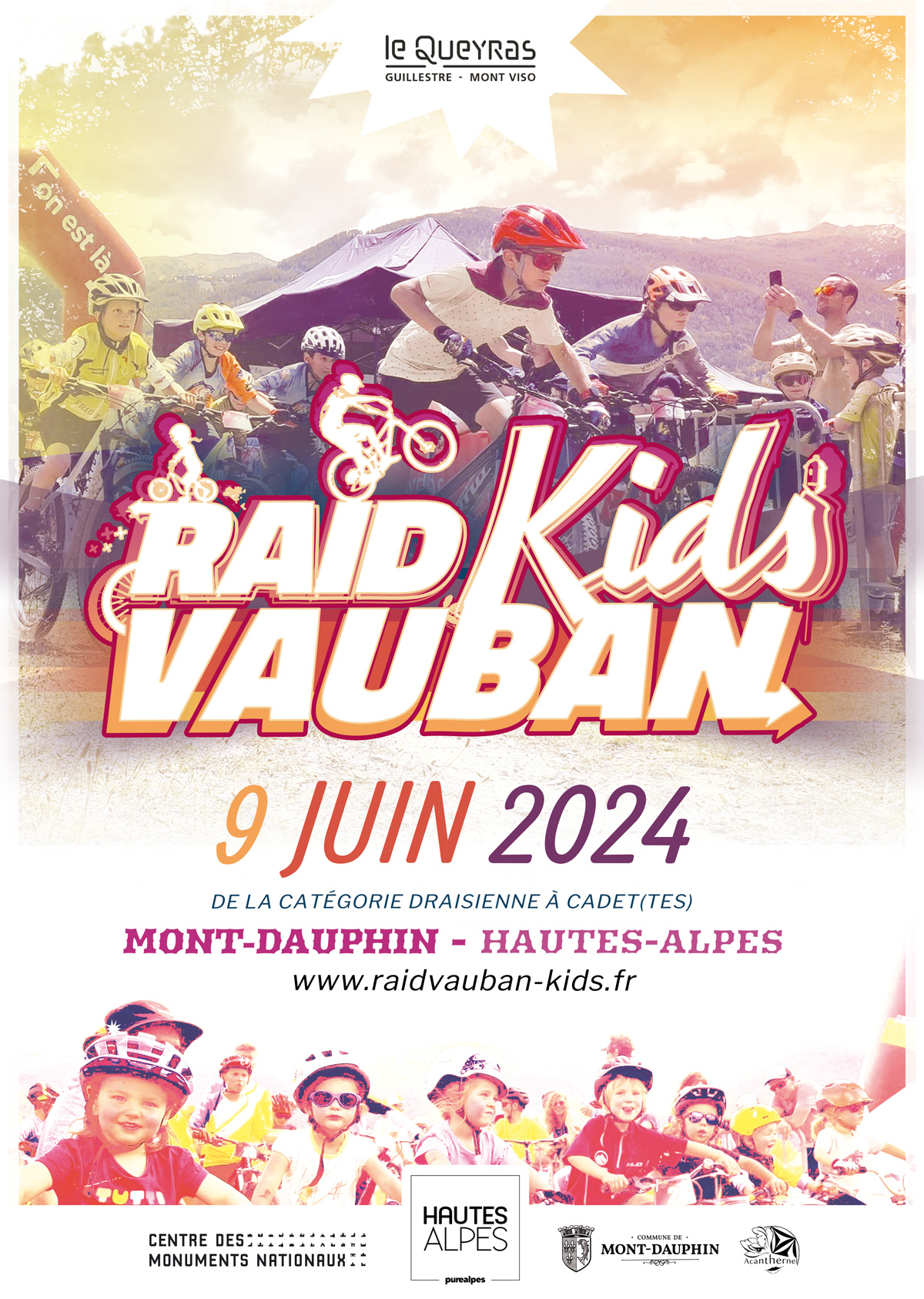 Raid Vauban Kids - Département des Hautes-Alpes
